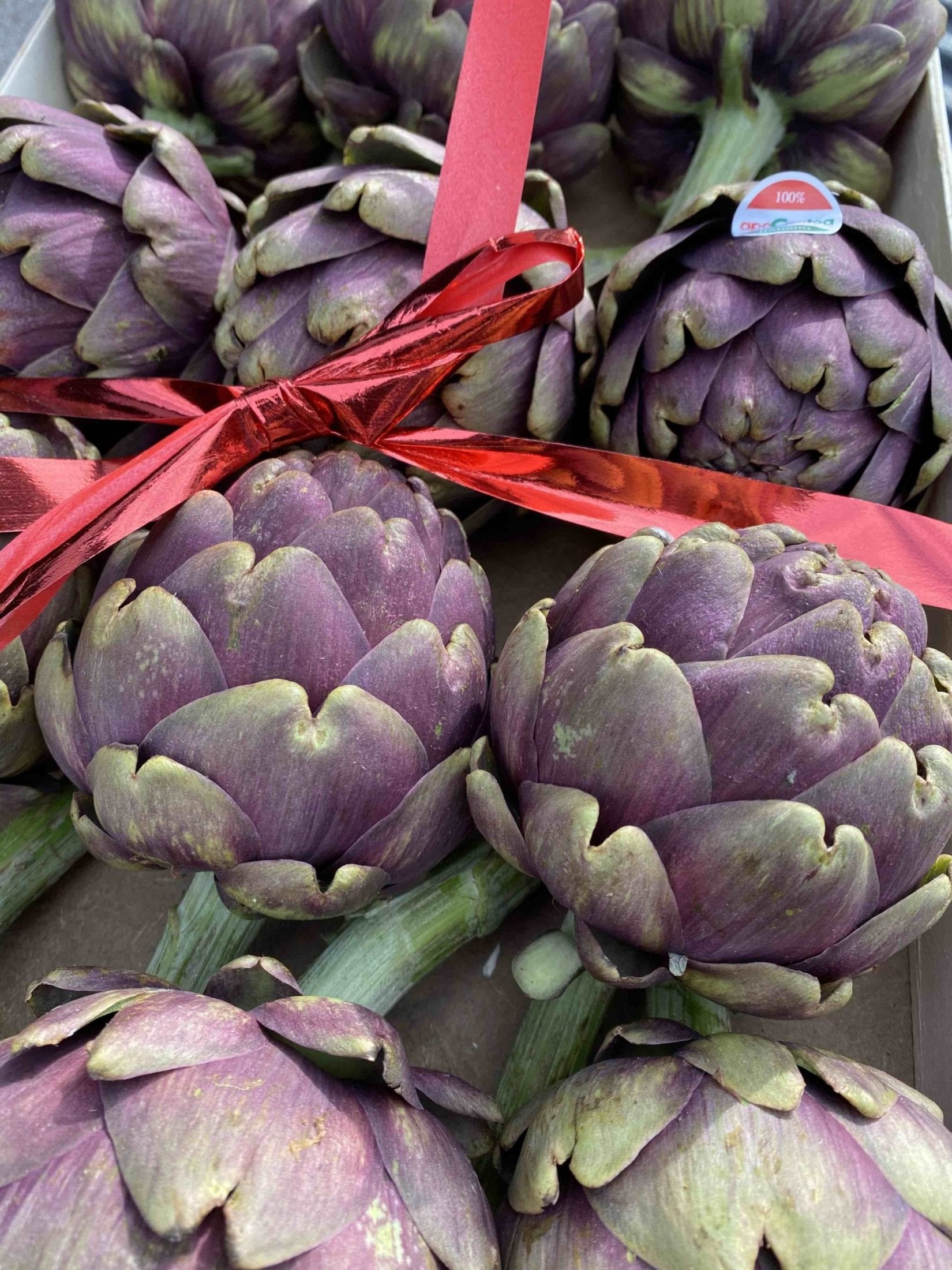Carciofi Apollo - Italian Violet Artichoke (single) - Cambridge Fruit ...
